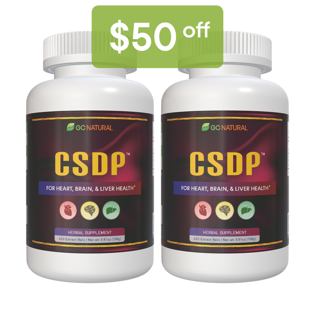 CSDP 씨에스디피 심장 심혈관 혈관 혈액 건강 식품 PNS 사포닌 단삼 – GC Natural USA